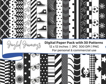 Daisy Digital Paper, Daisy Pattern, Scrapbook Paper, Printable, Pastel ...