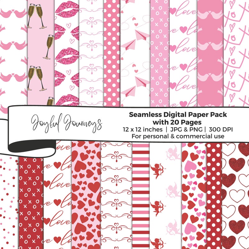 Valentine Scrapbook - Etsy