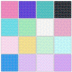 Sprinkles Digital Paper: Colorful Scrapbook Backgrounds, Donut ...