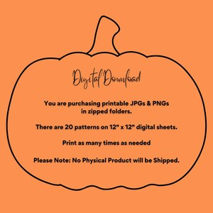 Halloween Digital Paper, Halloween Seamless Pattern, Cute Halloween ...