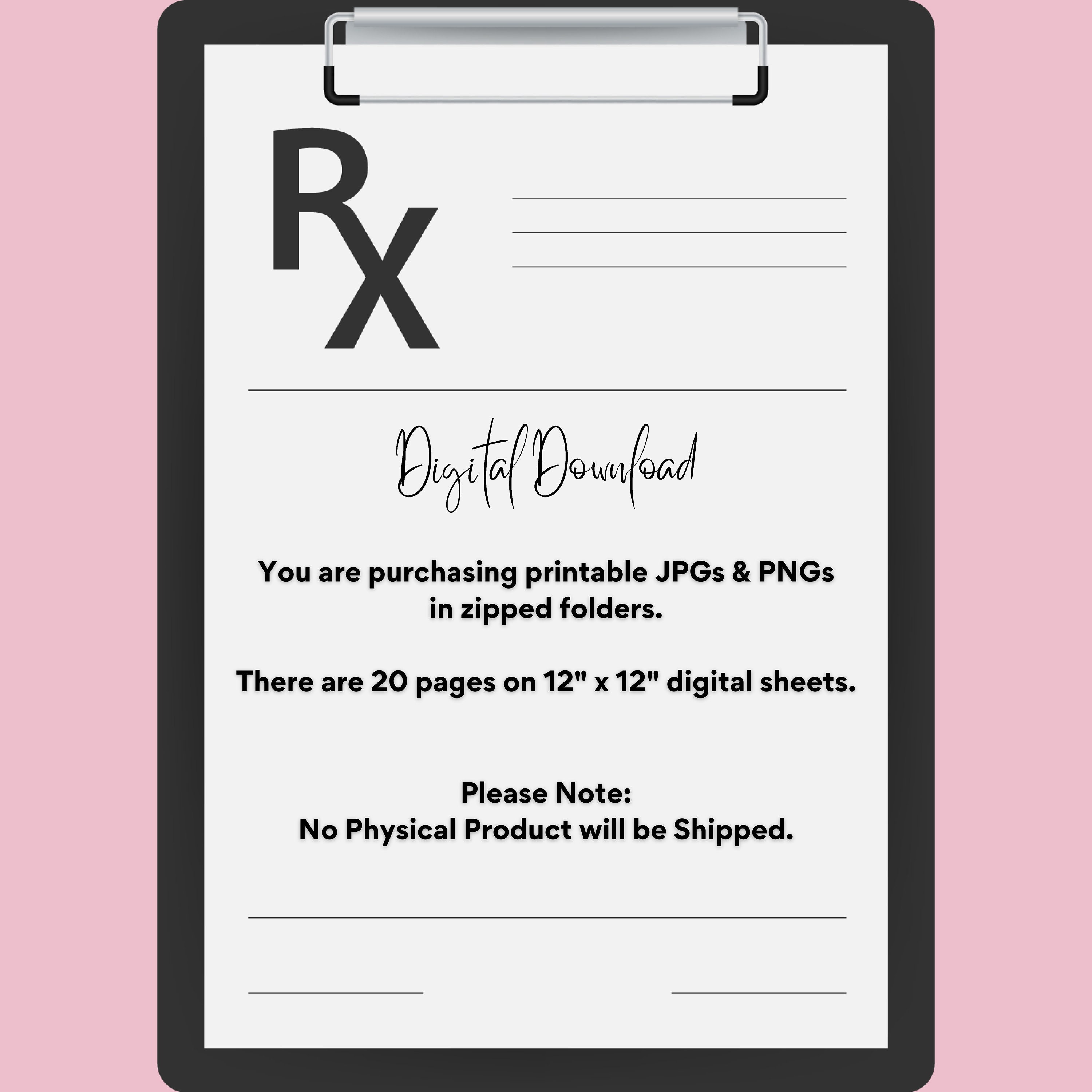 Nurse Digital Paper: Medical Backgrounds, Healthcare Nurse, Seamless ...