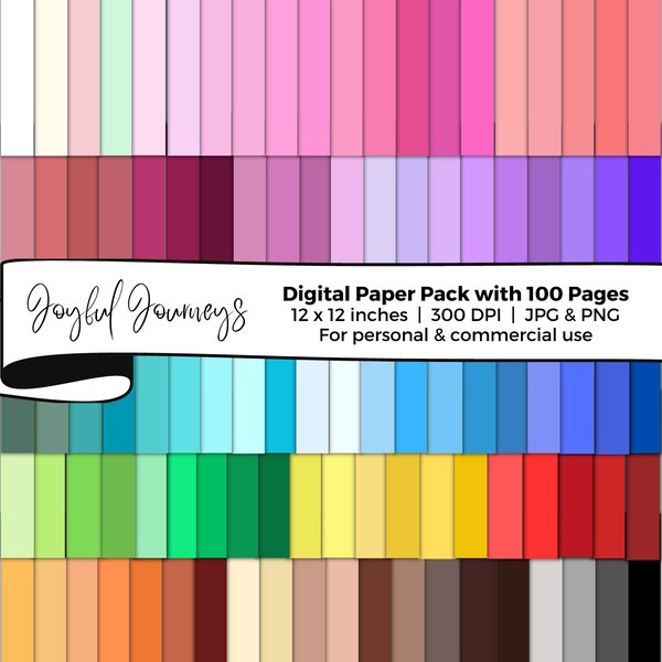 Pastel Papers - Etsy