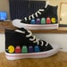 Converse X Pacman Custom Sneakers - Etsy
