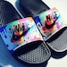 Nike “too Much Drip” Custom Painted Slides - Etsy