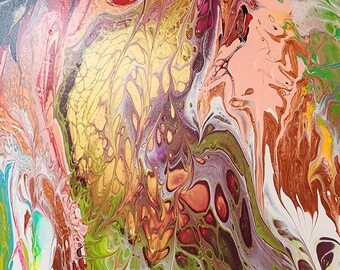 Abstract Flow Art - Etsy