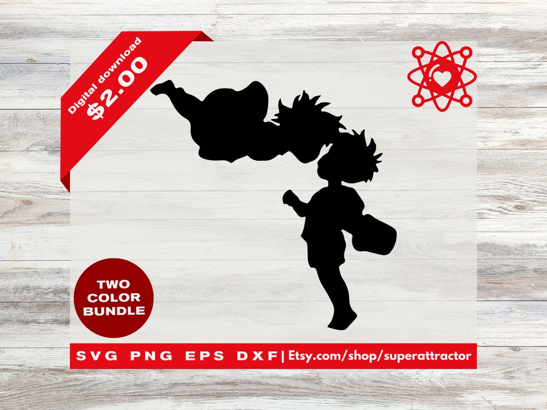 Ponyo y Sosuke Studio Ghibli SVG Plantilla Descarga digital - Etsy México
