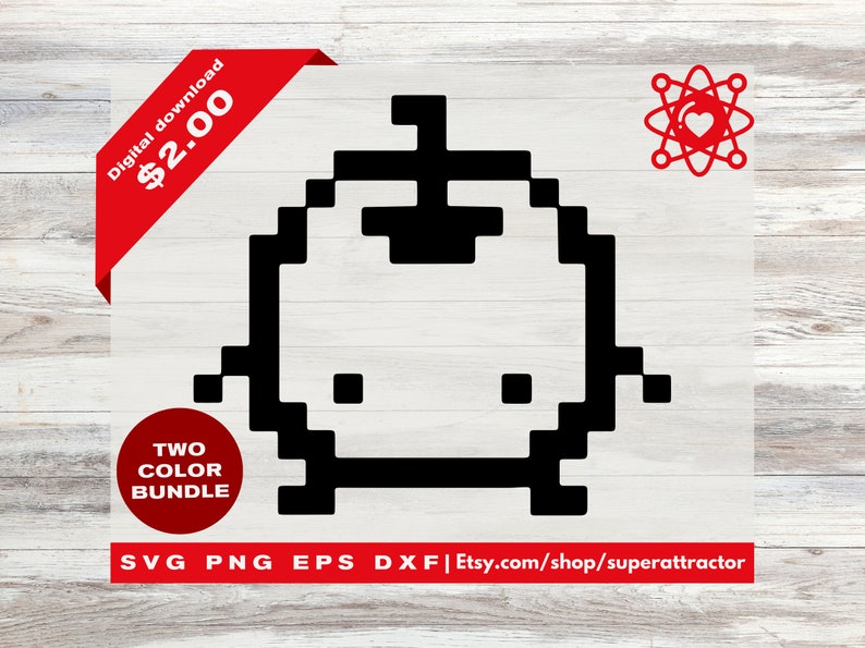 Junimo SVG Digital File Black and White EPS PNG - Etsy