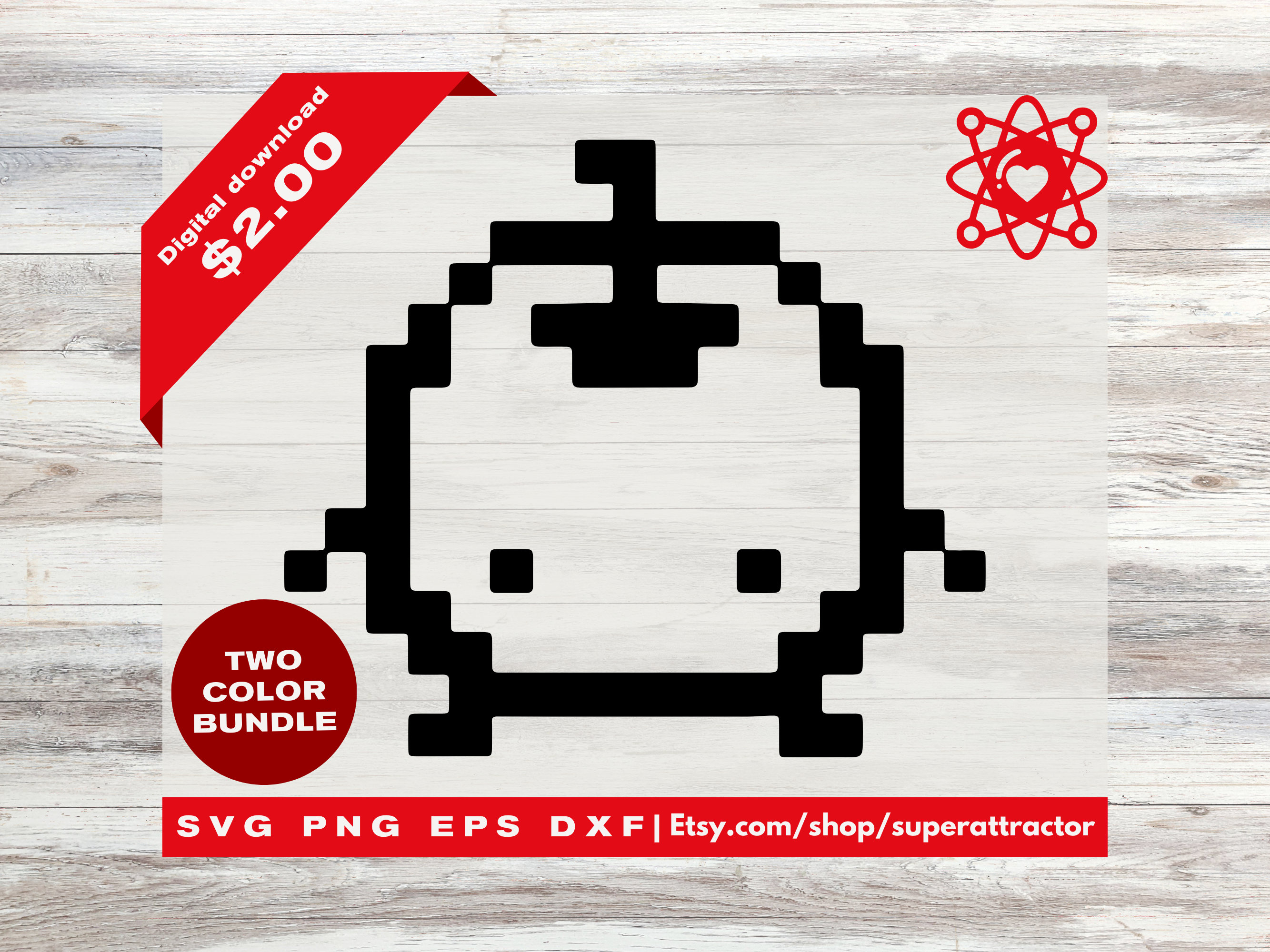 Junimo SVG Digital File Black and White EPS PNG - Etsy