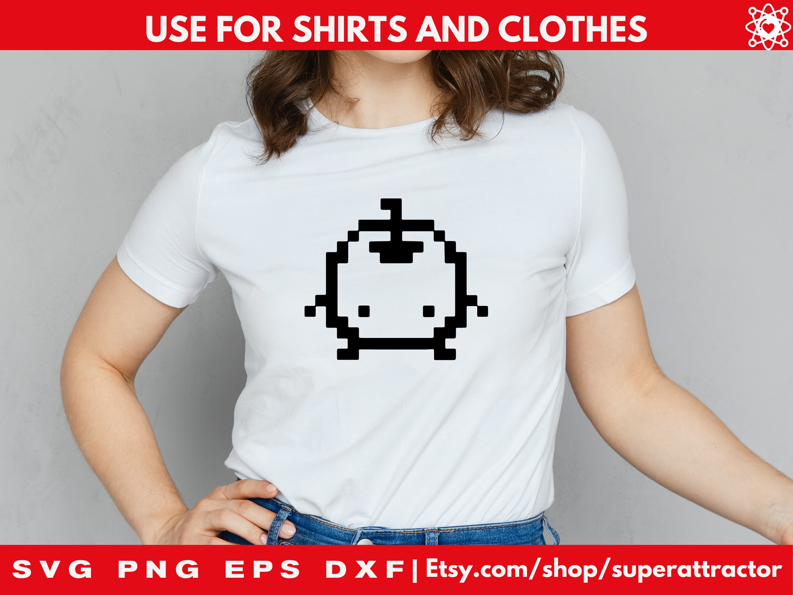 Junimo SVG Digital File Black and White EPS PNG - Etsy