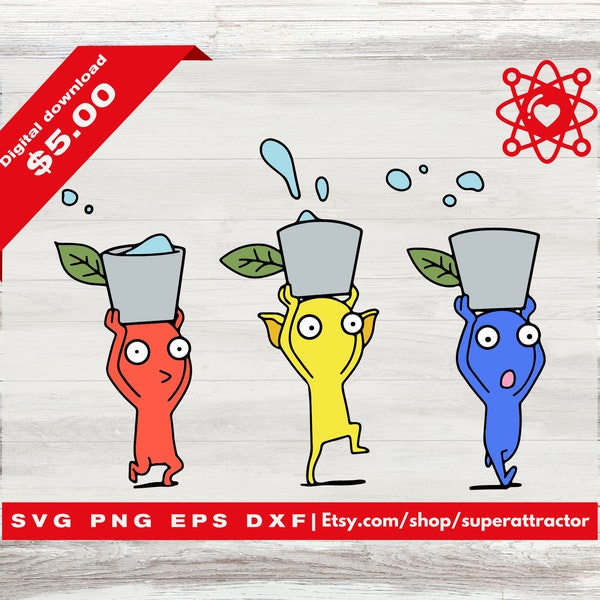 PIKMIN - Etsy