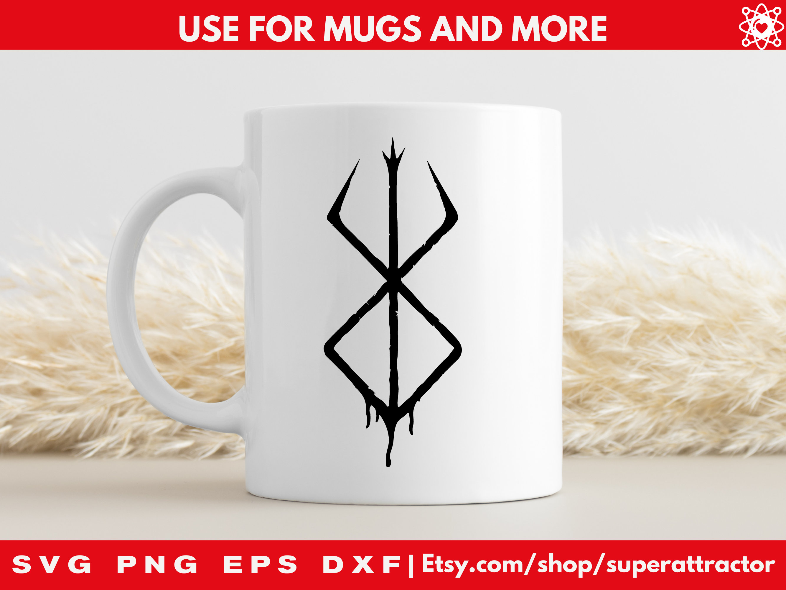 Brand of Sacrifice Symbol Berserk Guts SVG - Etsy