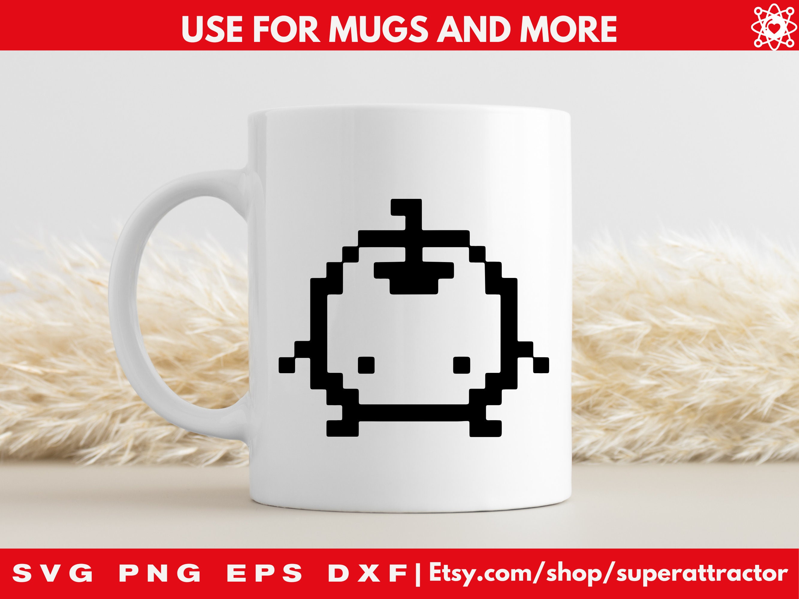 Junimo SVG Digital File Black and White EPS PNG - Etsy