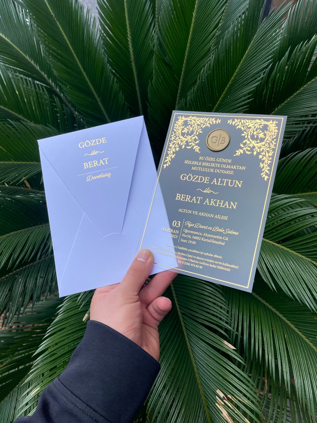 White Envelope Iced Pvc, White Invitation, Seal Wedding Invitations ...