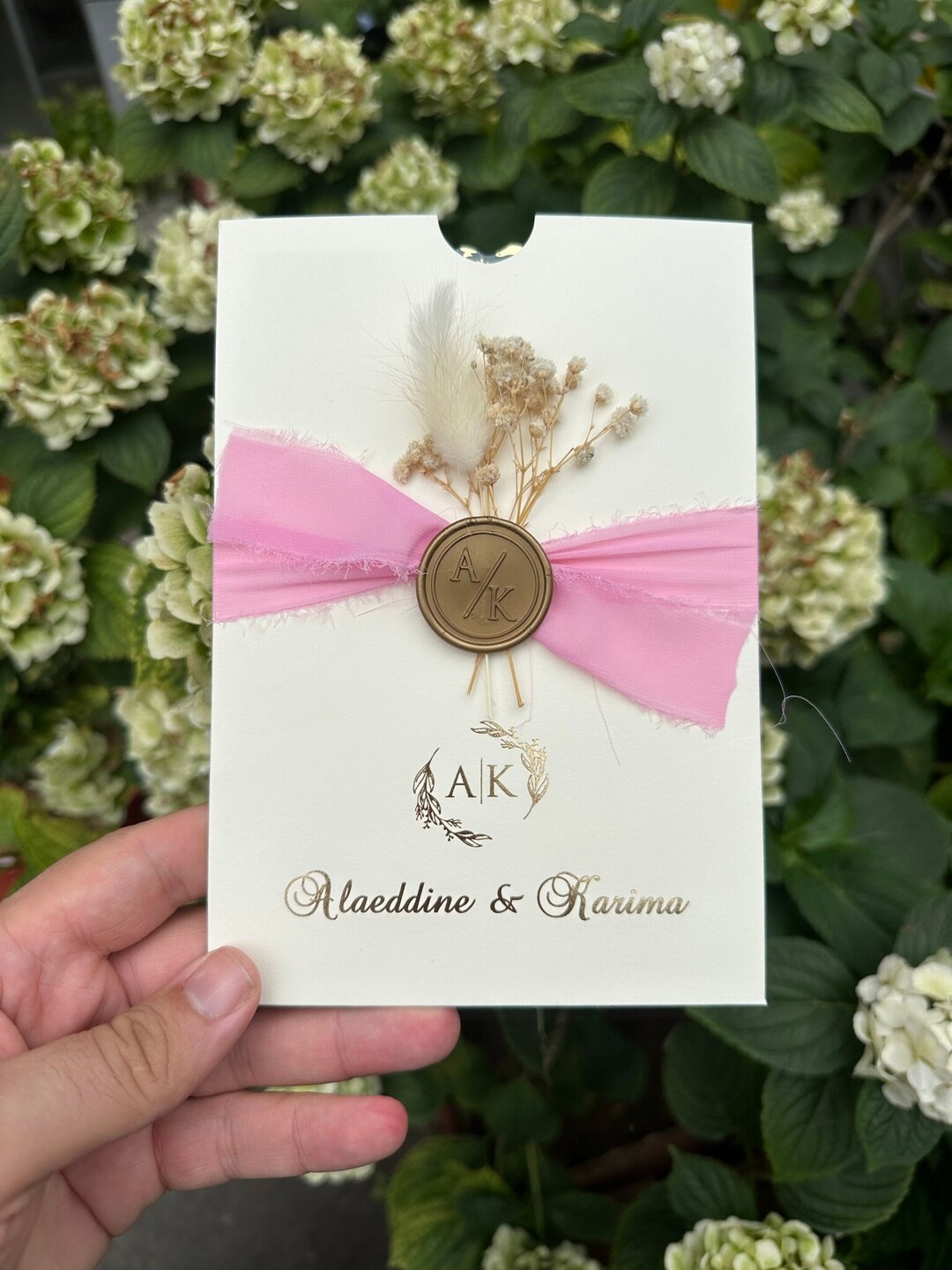 Pink Tulle and Luxury Wedding Invitation, Transparent PVC, Textured ...