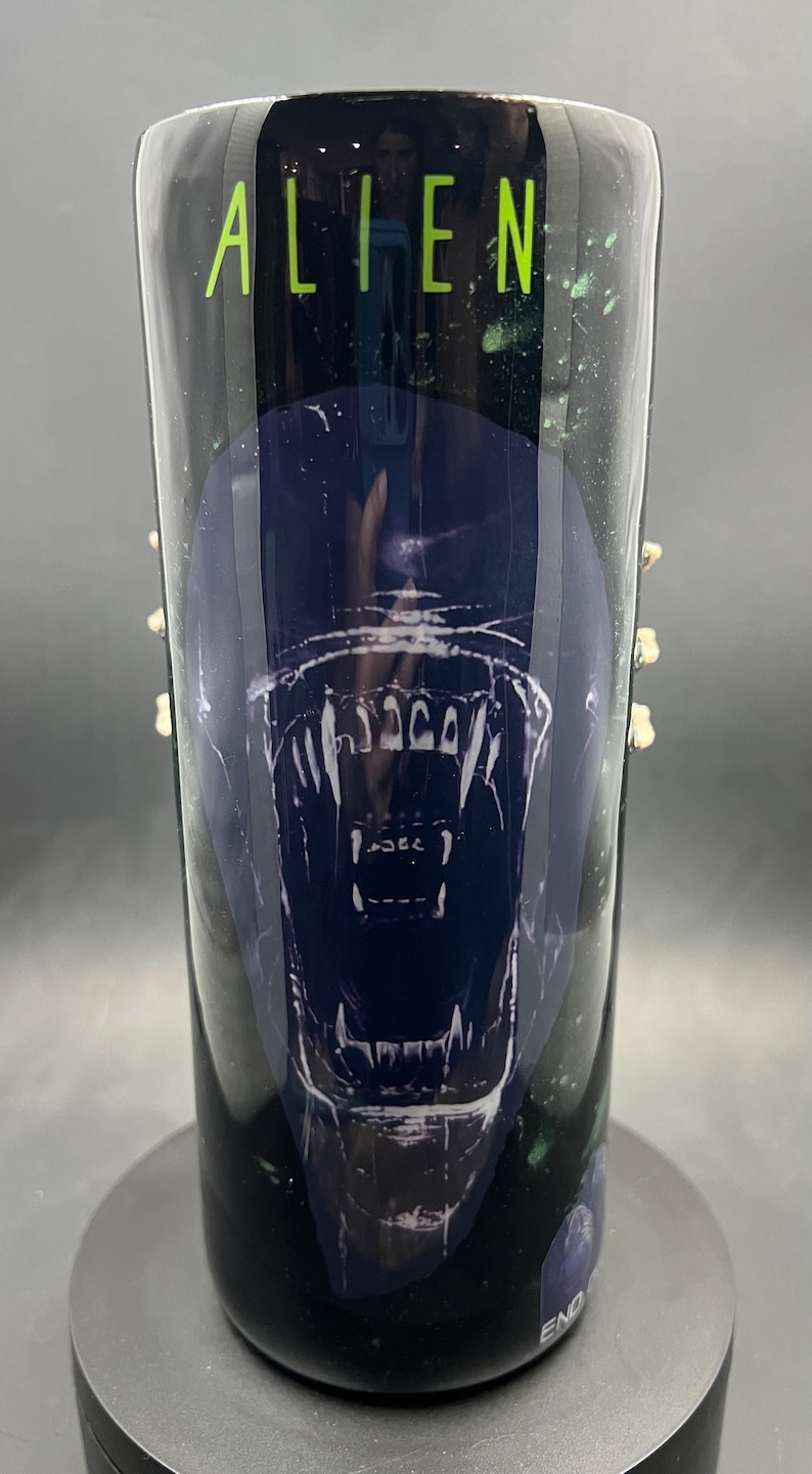 Alien Film Franchise Inspired Tumbler With 3D Face Hugger - Etsy