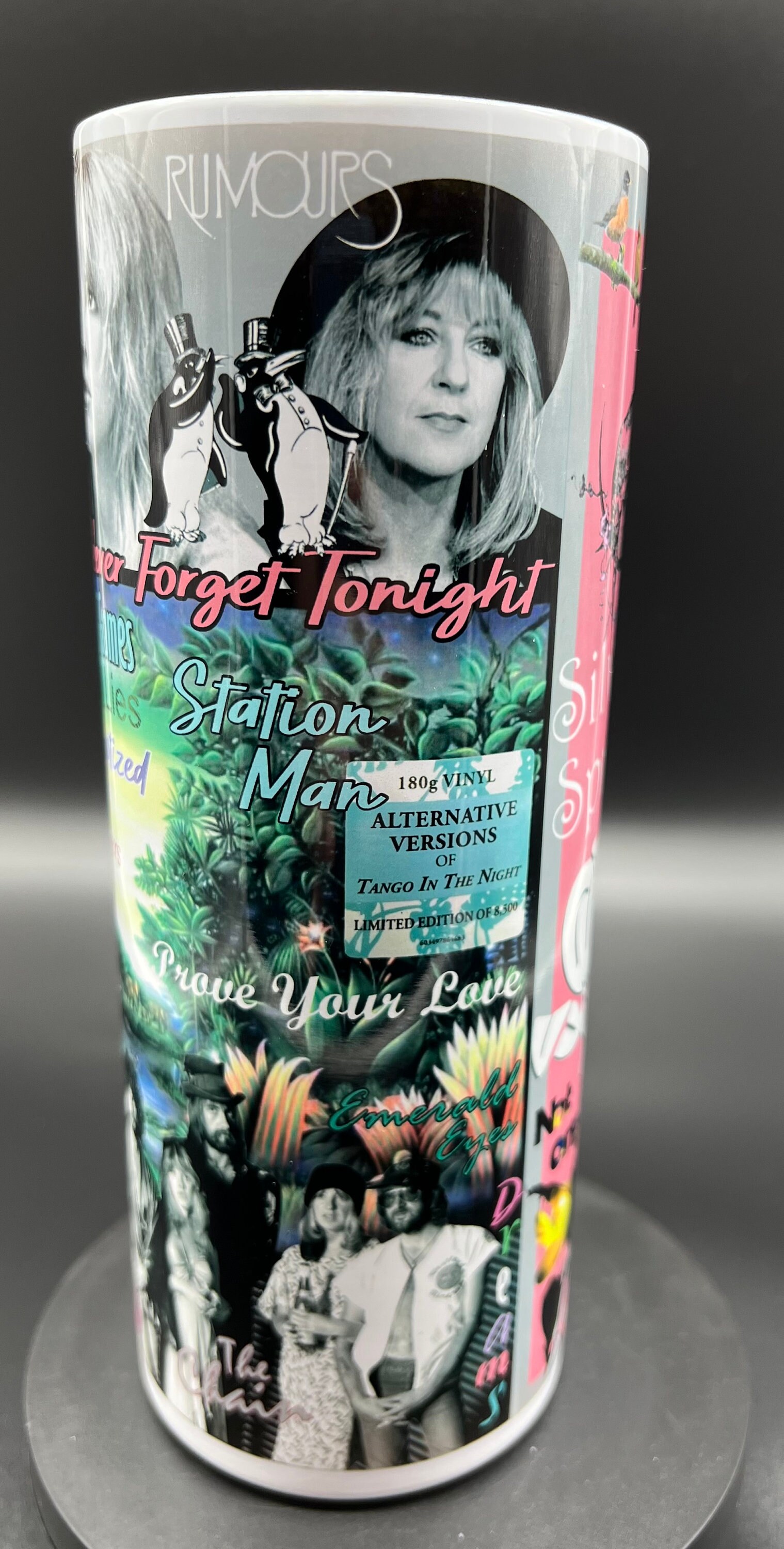 Fleetwood Mac Fan Art Tumbler - Pink Version - Etsy