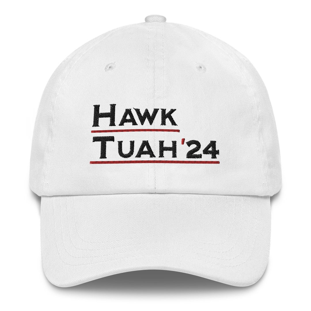 Hawk Tuah '24 Dad Hat, Funny Hawk Tuah 2024 Meme Hat, Adult Humor Hat ...