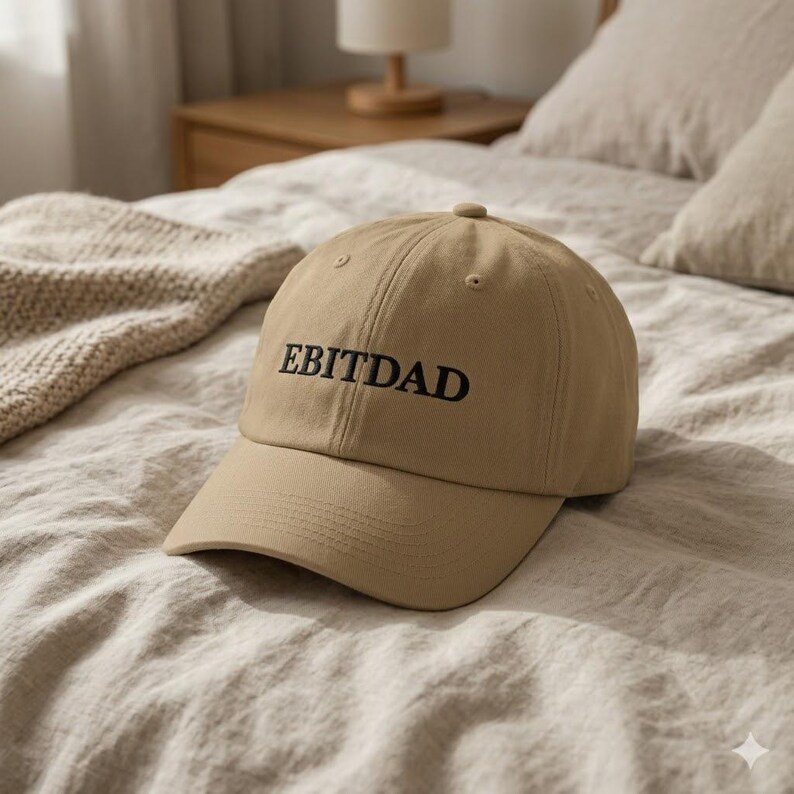 EBITDAD Hat, Funny Financial Dad Hat, Investment Banking Cap, EBITDA ...