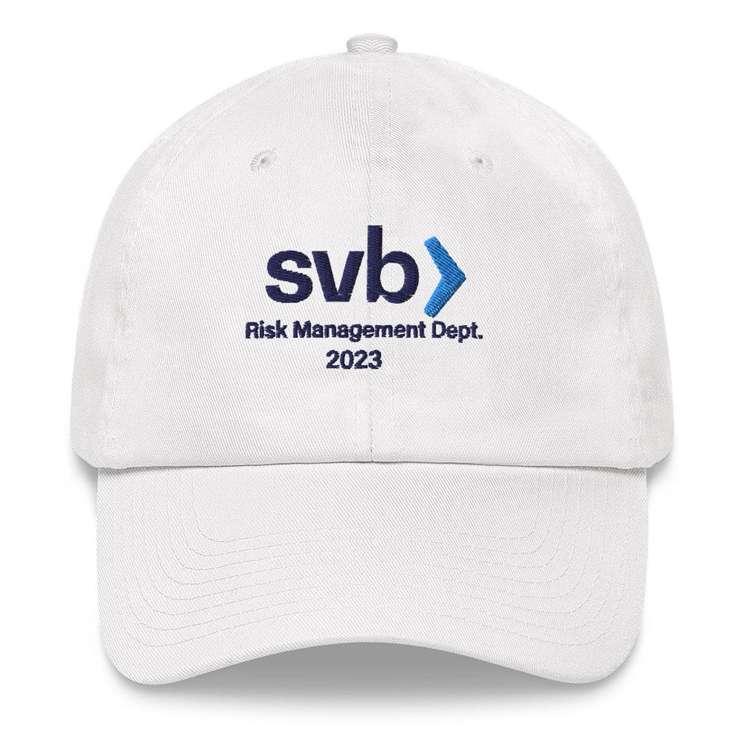 SVB Risk Management Dad Hat | Finance Meme Baseball Cap - Etsy