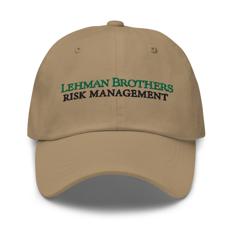 Lehman Brothers Risk Management Hat, Lehman Bros Cap, Wall Street ...
