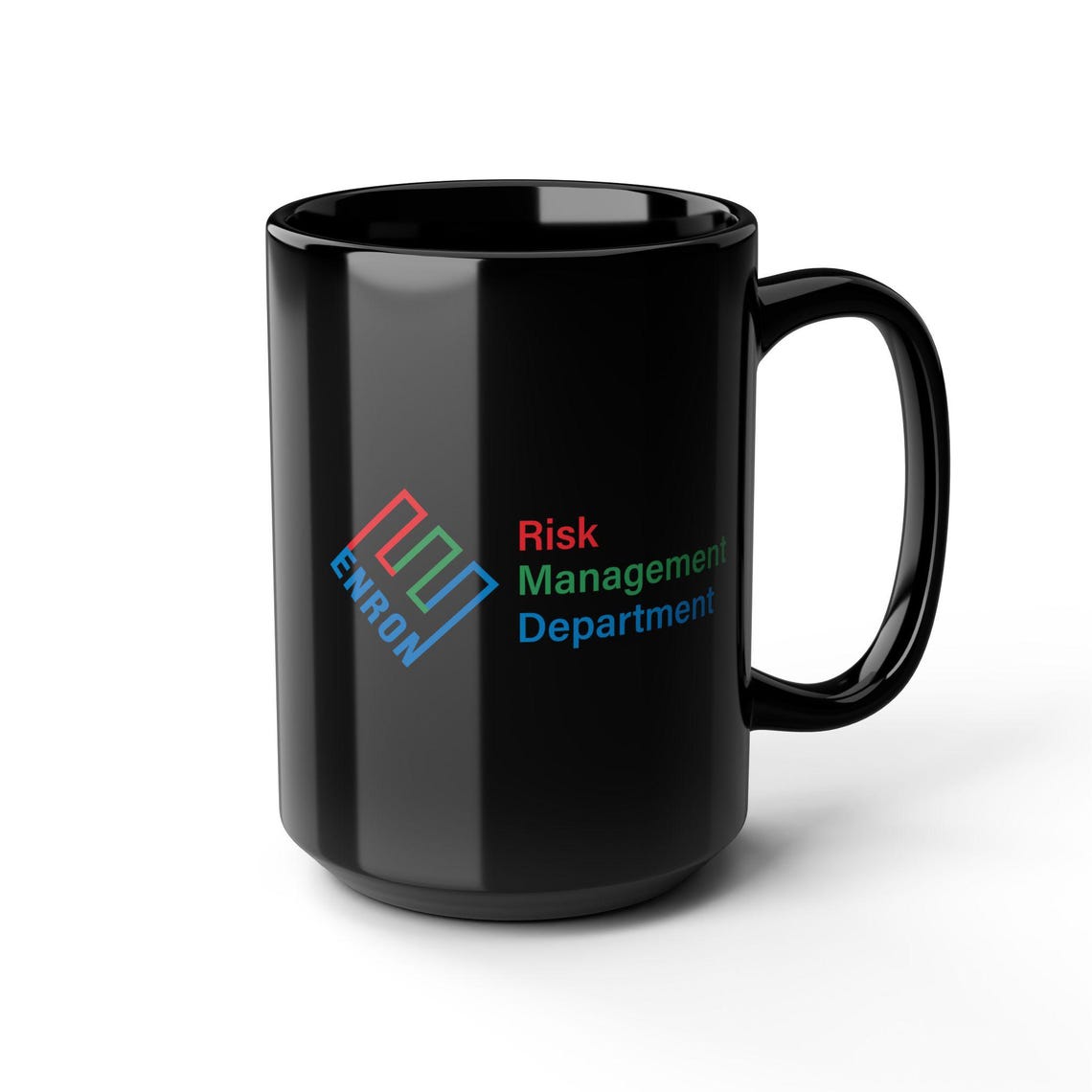 Enron Risk Management Department Mug | Funny Enron Coffee Cup | Wall ...