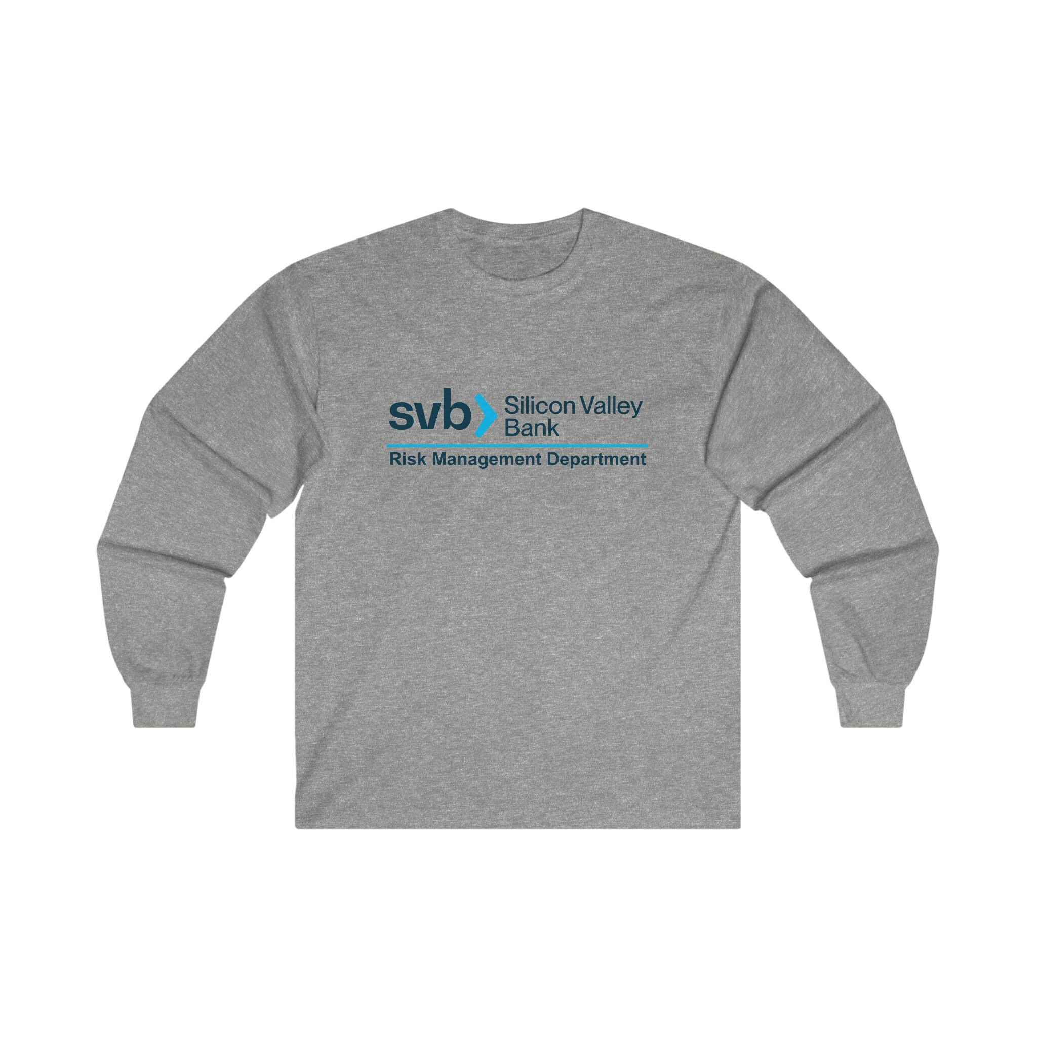 SVB Silicon Valley Bank Risk Management Department Long Sleeve - Etsy