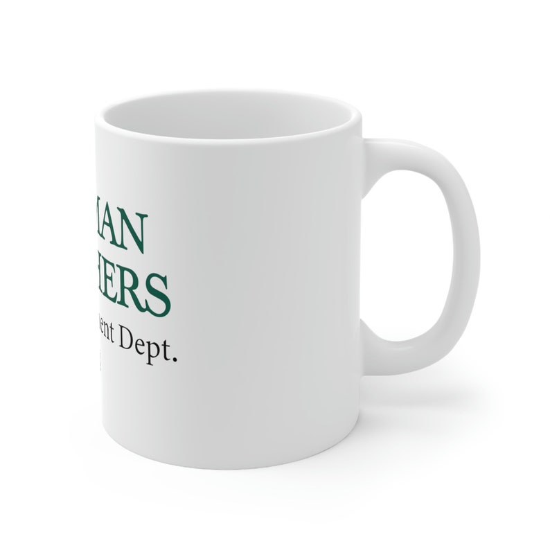 Lehman Brothers Risk Management Department White Mug 11oz - Etsy