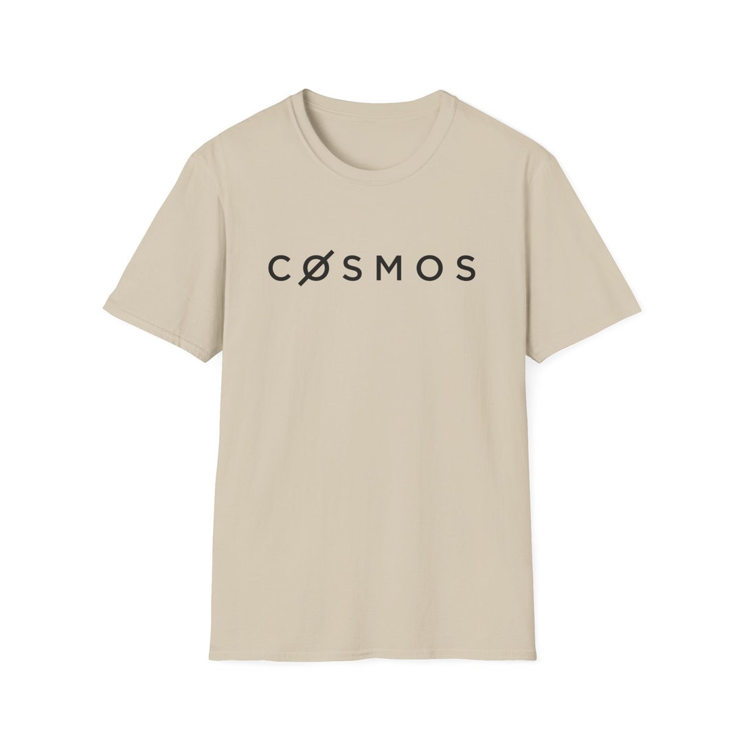 Camiseta Cosmos ATOM Cotton Crewneck, Criptomoneda, Crypto Tee ...