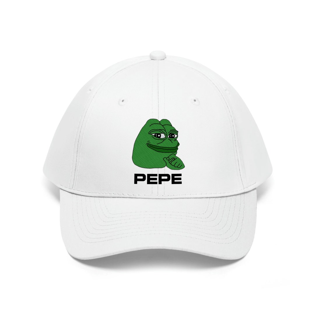 Pepecoin Pepe the Frog Meme Baseball Hat Crypto - Etsy