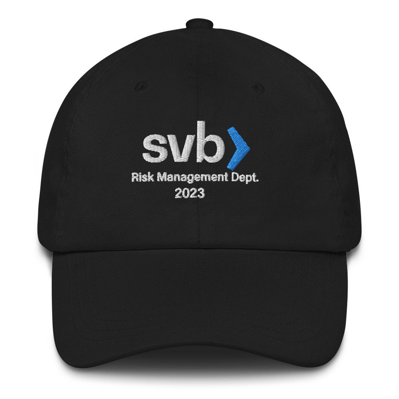 SVB Risk Management Dad Hat | Finance Meme Baseball Cap - Etsy