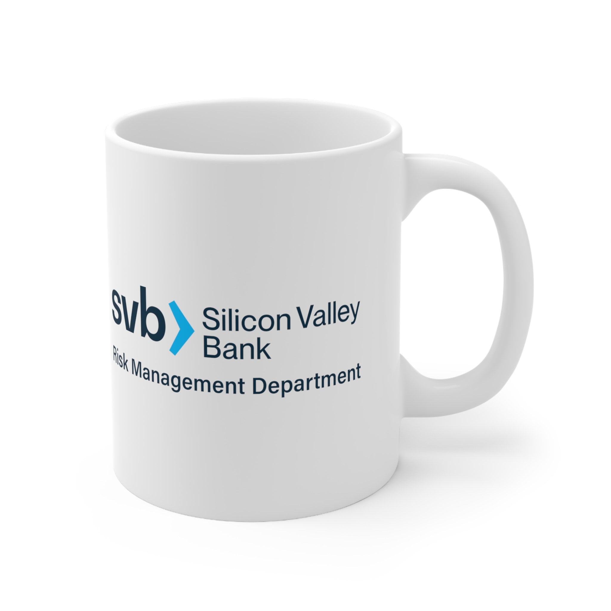 Silicon Valley Bank SVB Risk Management Department White Mug 11oz - Etsy
