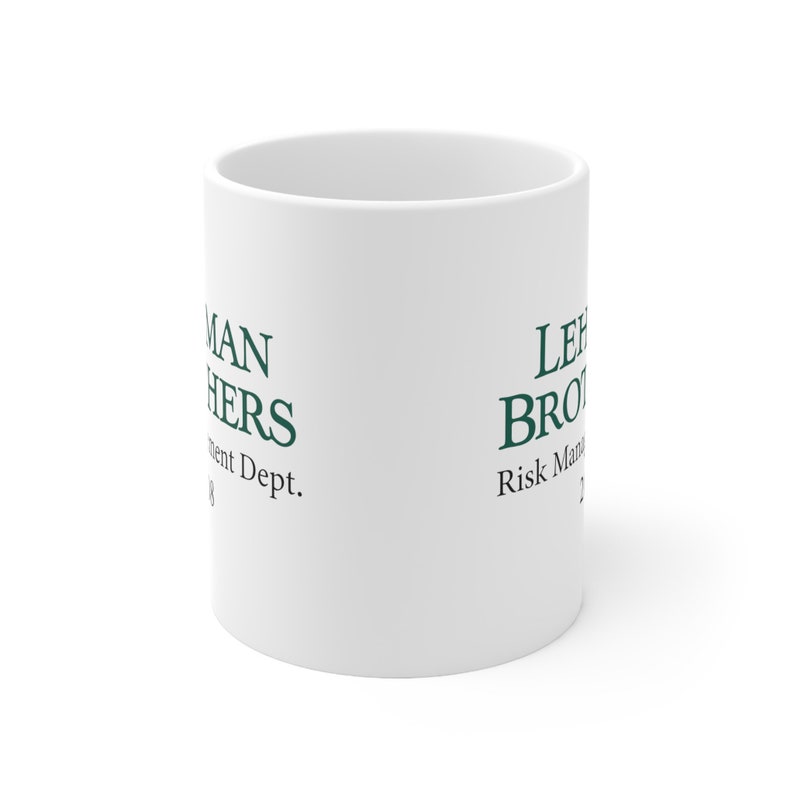 Lehman Brothers Risk Management Department White Mug 11oz - Etsy