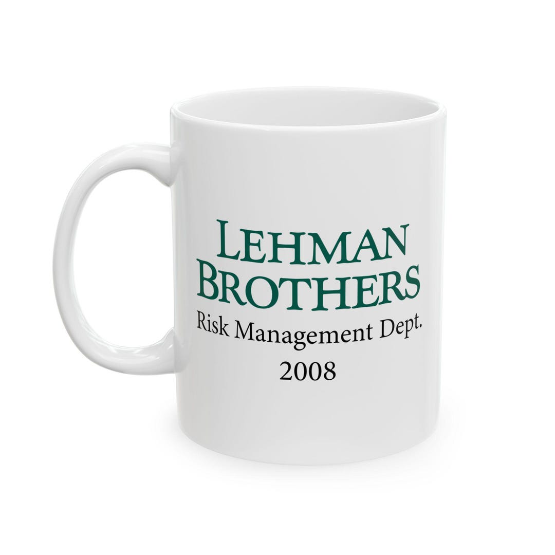 Lehman Brothers Risk Management Department White Mug 11oz - Etsy