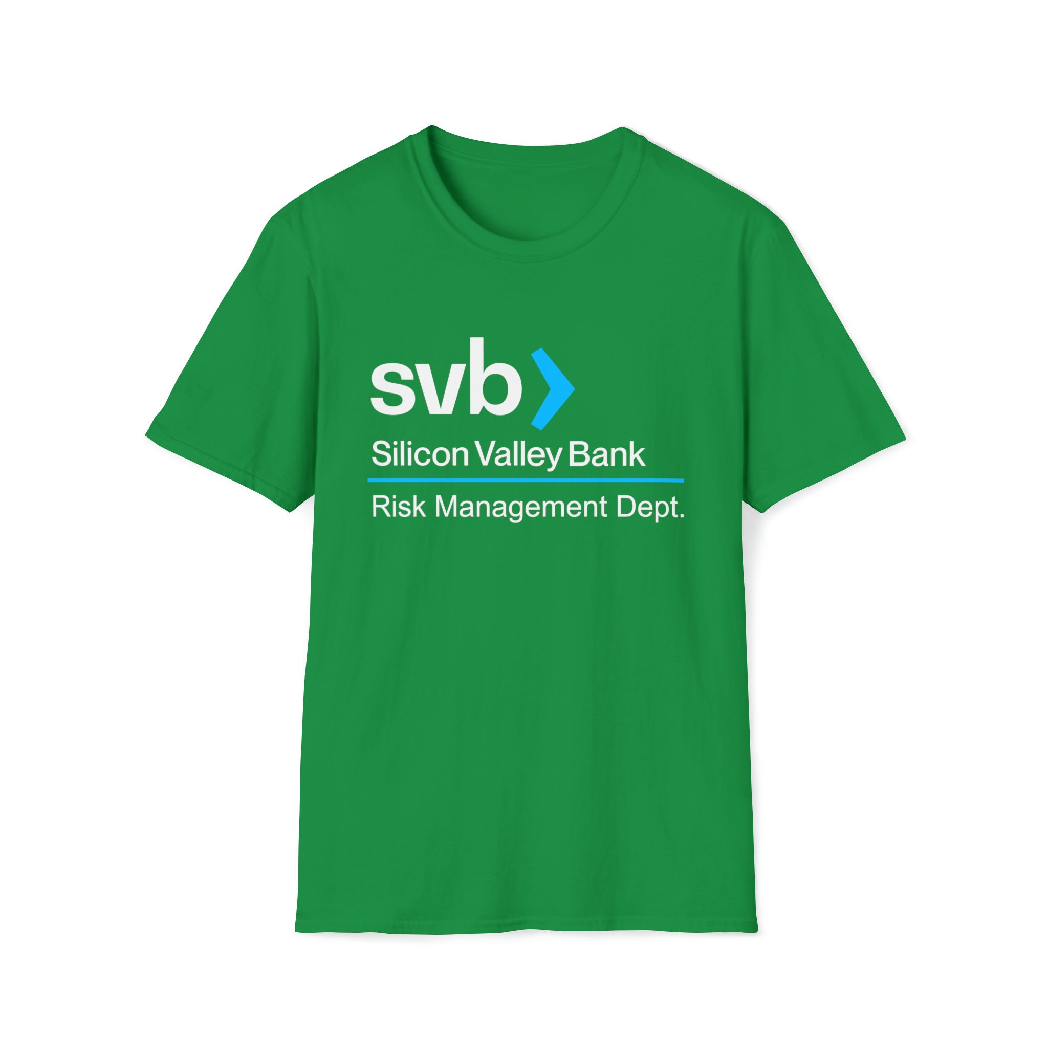 Svb Silicon Valley Bank Risk Management Dept. Cotton T-shirt - Etsy