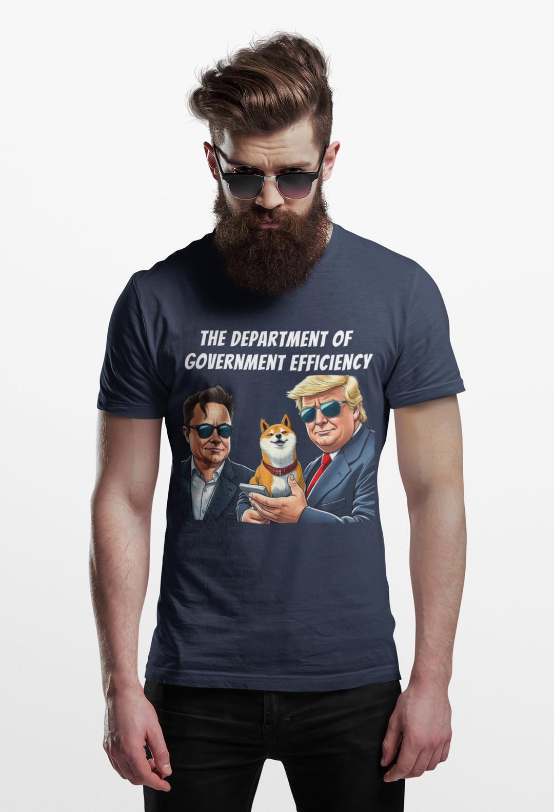 D.O.G.E. Parody T-shirt: Department of Government Efficiency | Funny ...