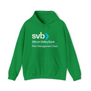 Svb Silicon Valley Bank Risk Management Dept. Hoodie Sweatshirt - Etsy