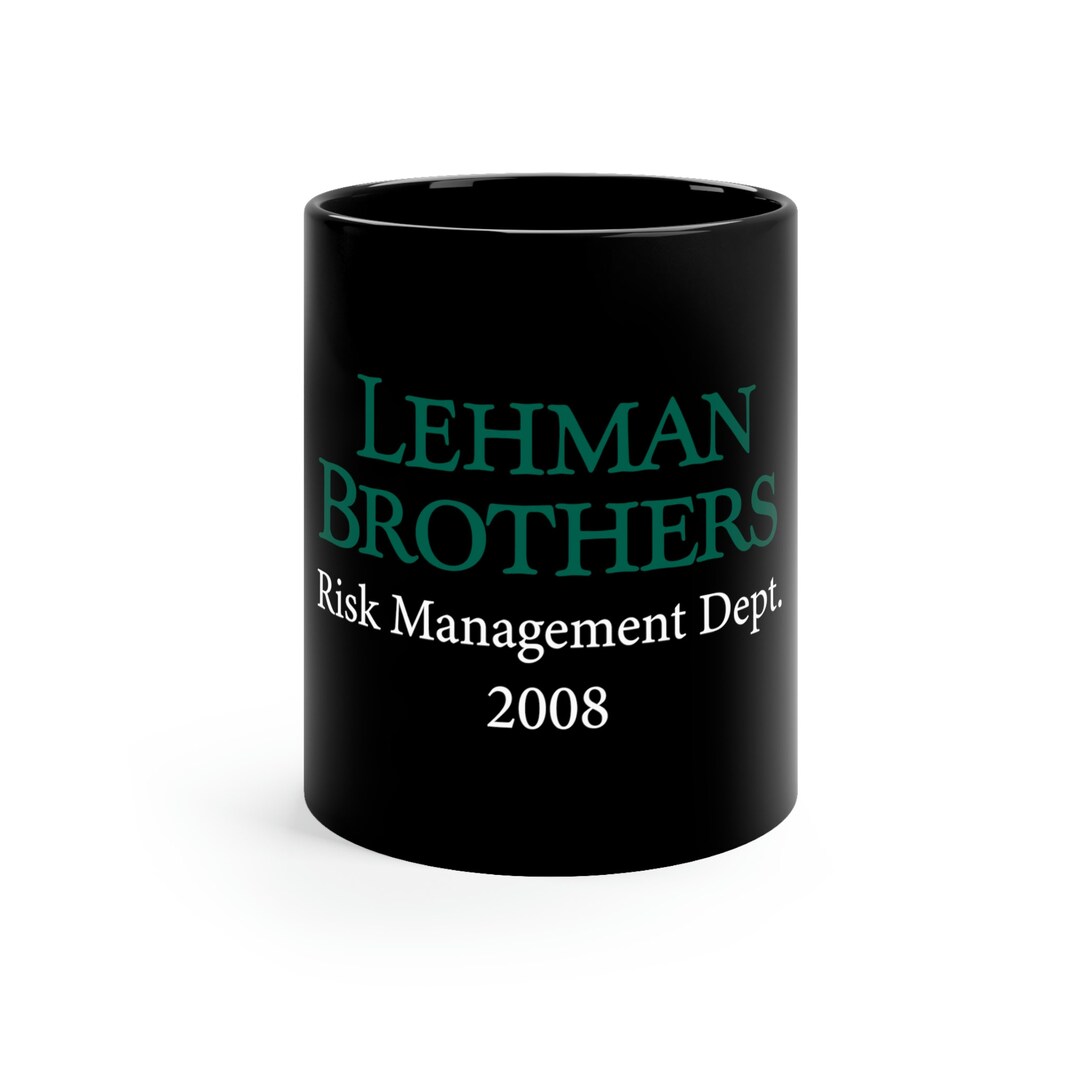 Lehman Brothers Risk Management Department Black Mug 11oz - Etsy