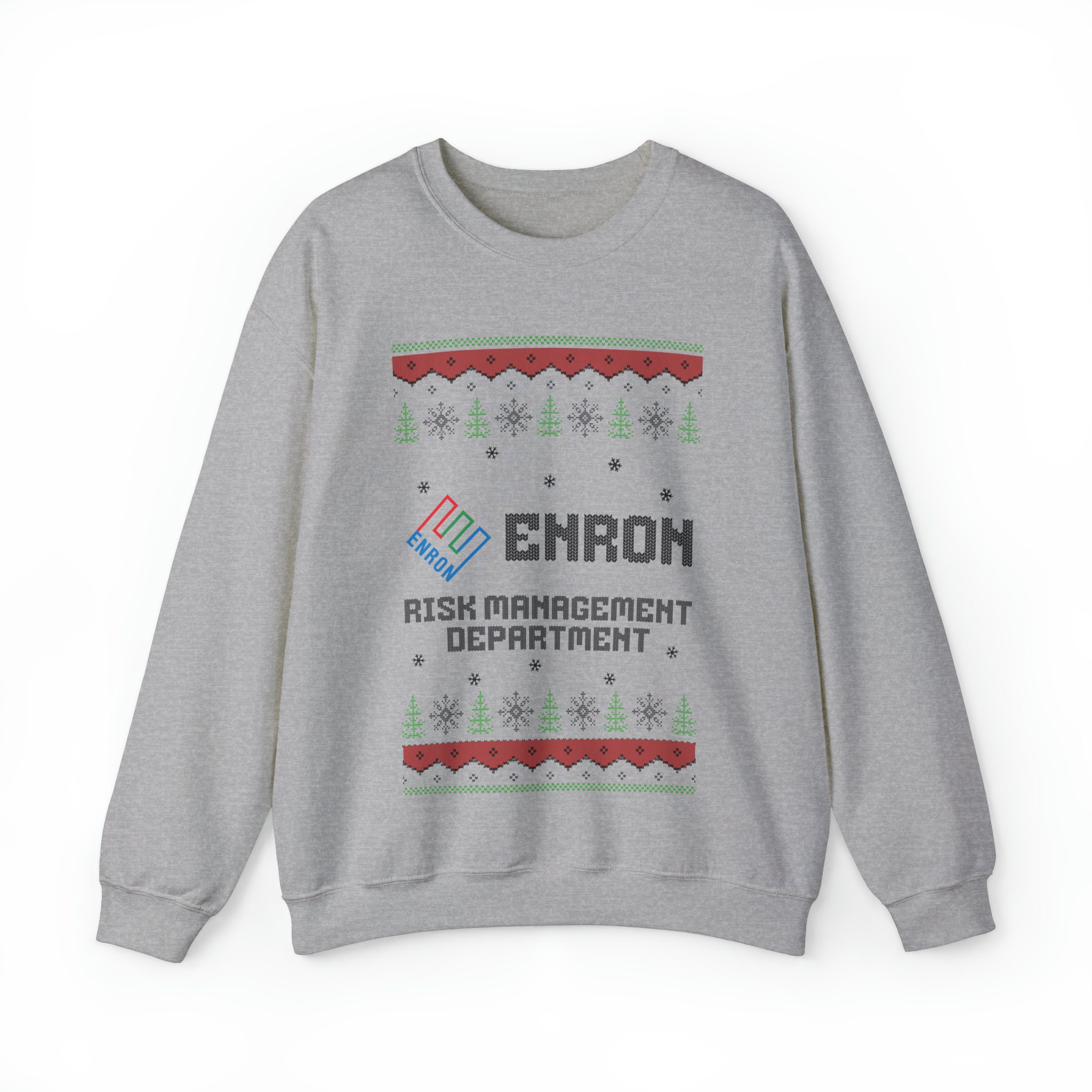 Enron Risk Management Dept Ugly Christmas Sweater Wall Street Finance ...
