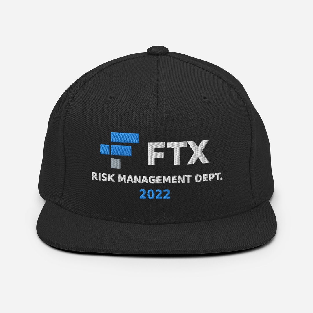 FTX Risk Management Dept 2022 Hat, Funny FTX Hat, FTX Crypto Parody ...
