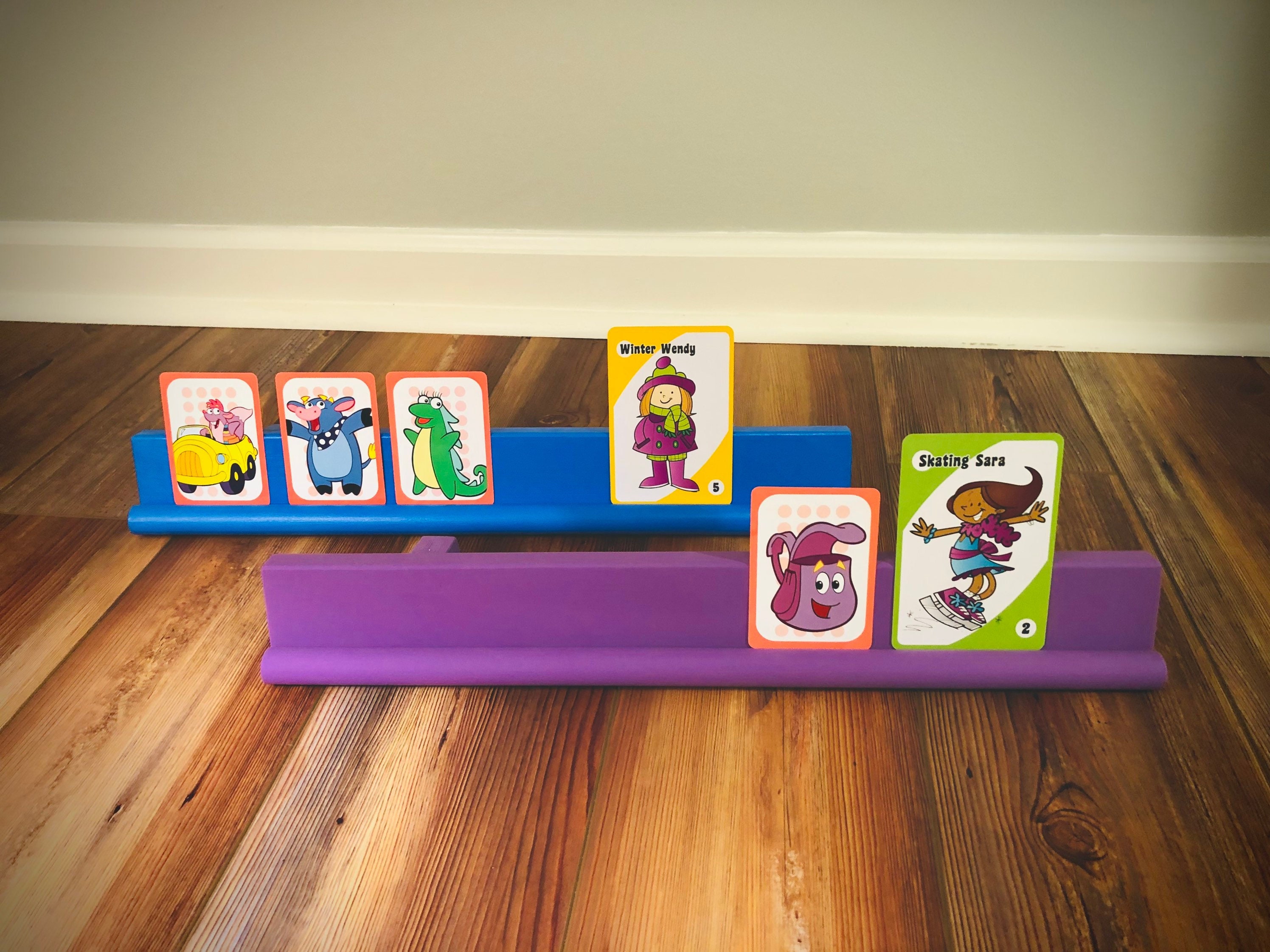 Playing Card Holder For Kids Etsy Playing Card Holder For Kids Etsy