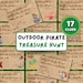 Outdoor Pirate Treasure Hunt Game, Scavenger Hunt Clues, Treasure Map ...