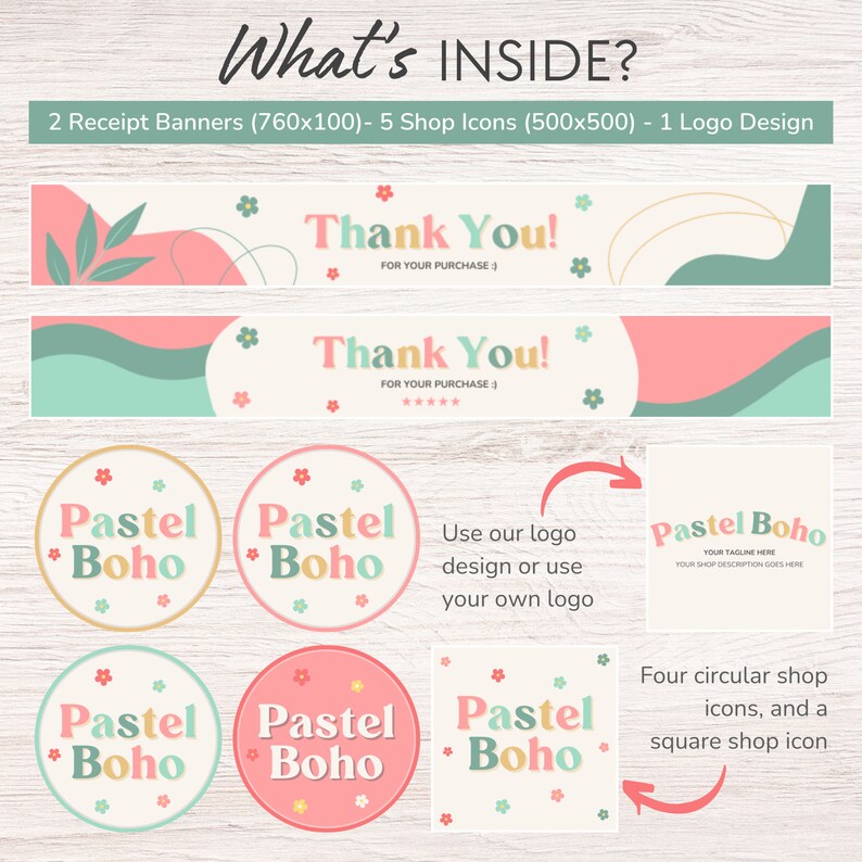 Etsy Shop Kit: Complete Set for Selling on Etsy - Banner Template ...