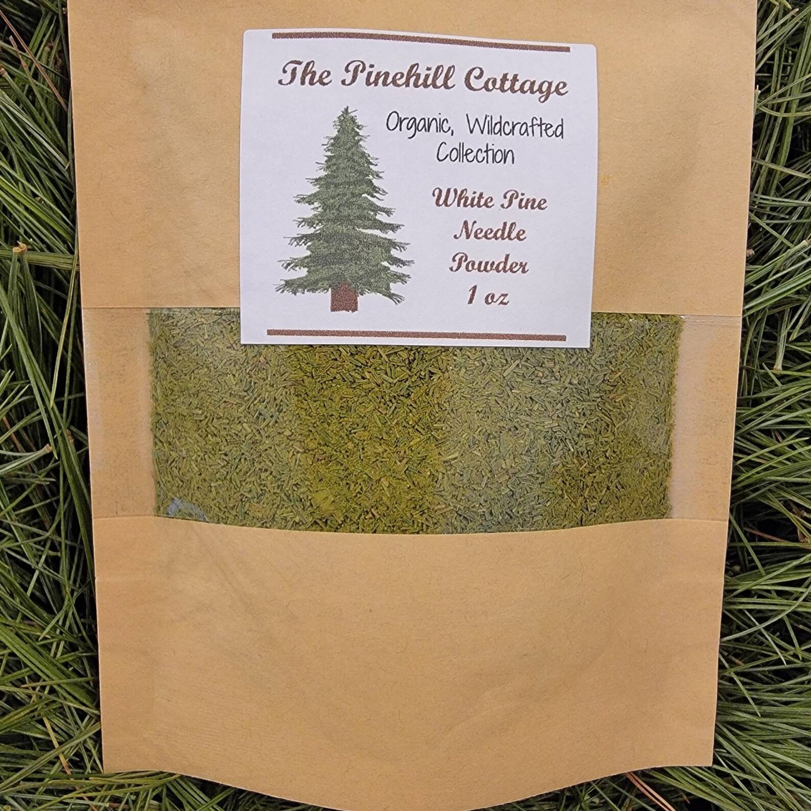 Pine Needle Powder; Needle Tea; White Pine Needle Powder; Organic Pine ...