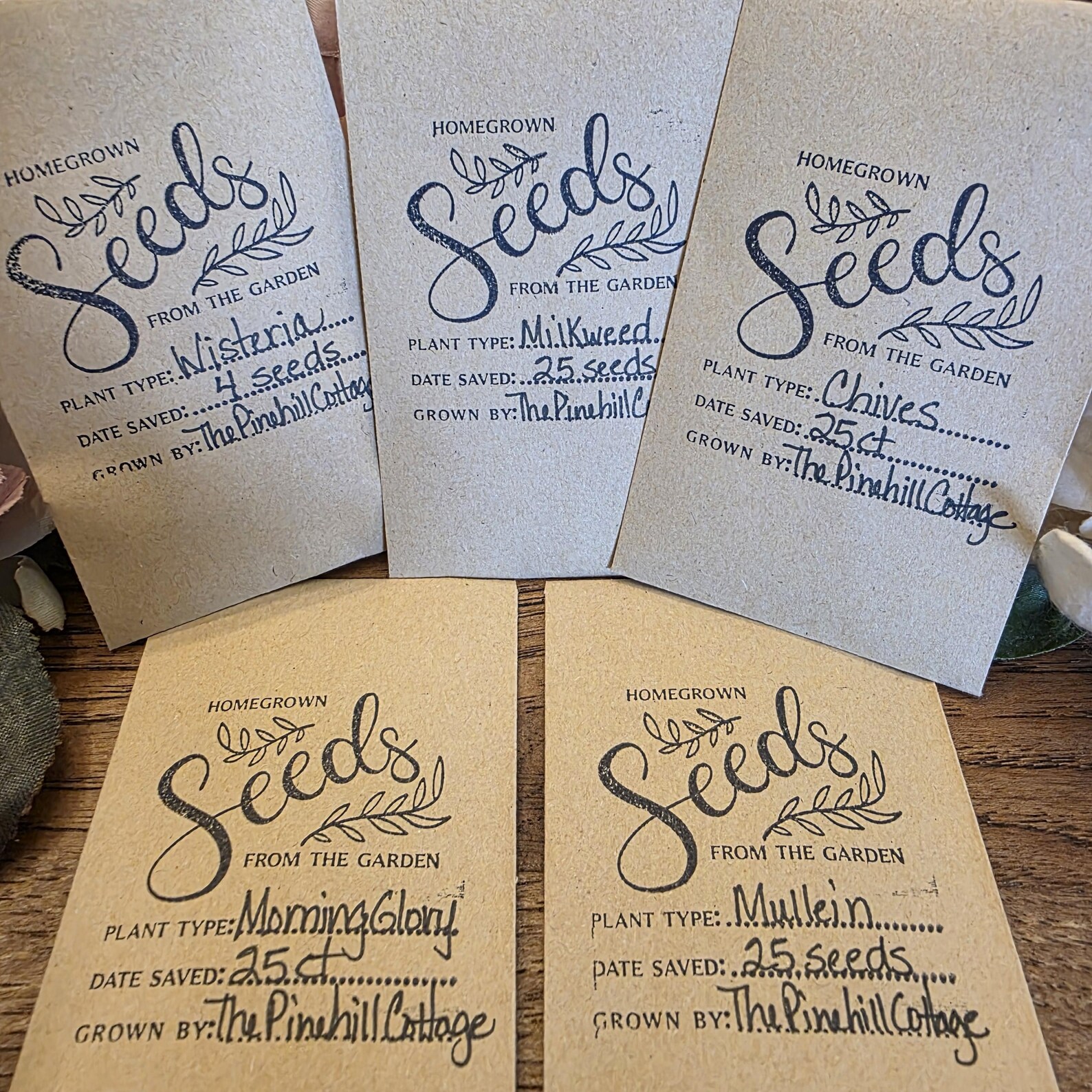 Seed Sampler Pack; Herb Seeds; Seeds; Perennial Herb; Perennial; Flower ...