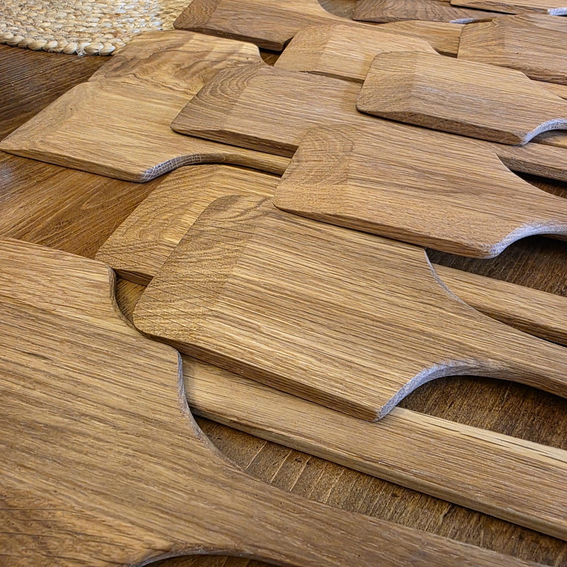 Hand Crafted Wooden Oak Spatula; Wooden; Wooden Utensils; Handcrafted ...