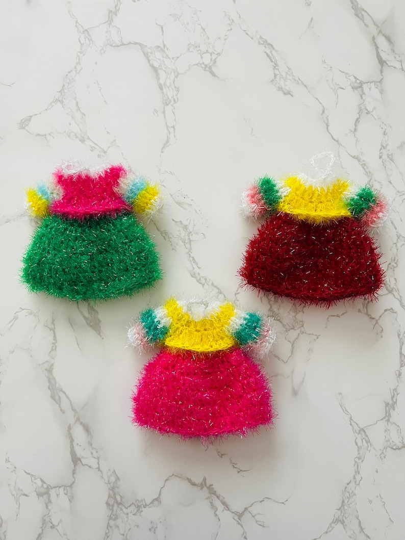 Korean Hanbok Traditional Dress Scrubby Yarn Dish Scrub - Etsy