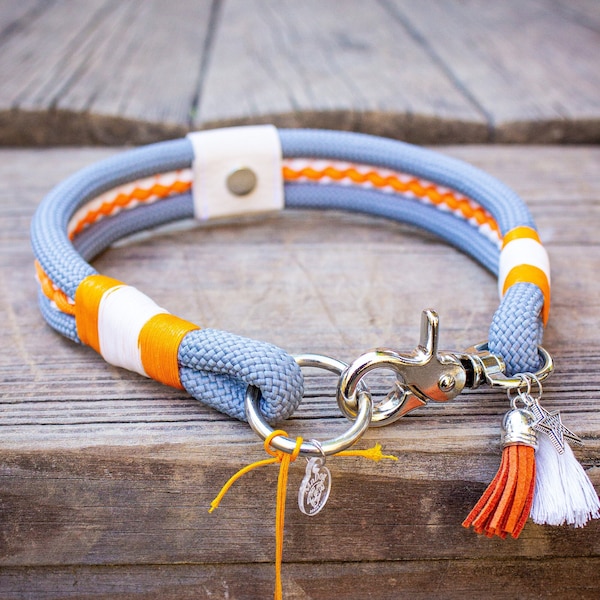 Rope Dog Collar - Etsy