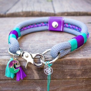 Rope Dog Collar - Etsy