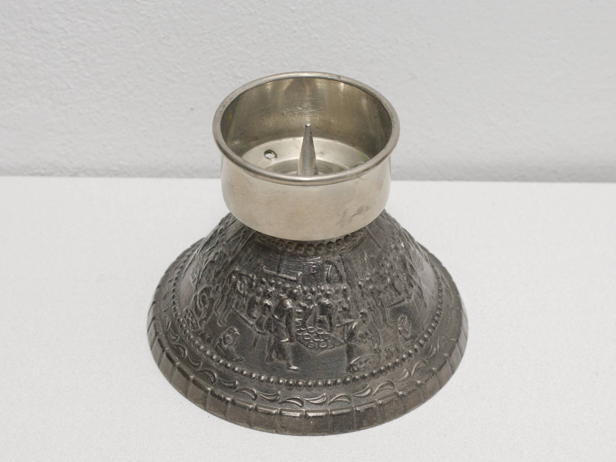 Vintage Zinn Pewter Candlestick Holder German Rein Zinn WMF - Etsy