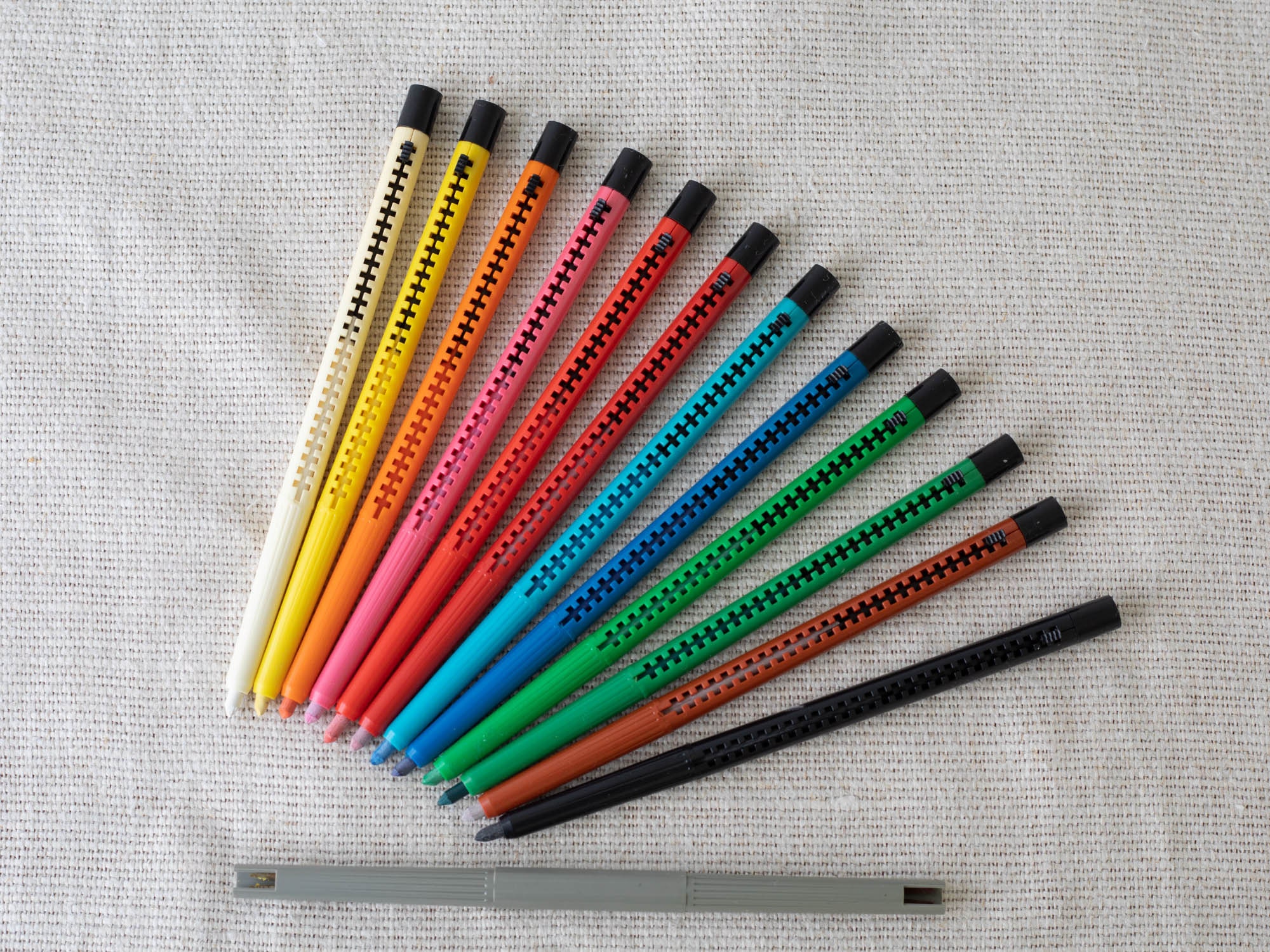 Vintage Set of 12 Mechanical Color Pencils, Koh-i-noor Hardtmuth ...